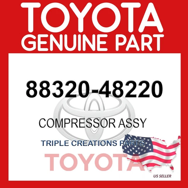 8832048220 GENUINE TOYOTA COMPRESSOR ASSY 88320-48220 OEM EUR 1.308,07 ...