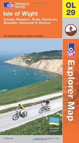 ISLE OF WIGHT (OS Explorer Map): Sheet OL29 £10.08 - PicClick UK