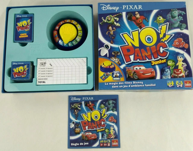 DISNEY PIXAR BOARD Game No Panic Junior Edition Goliath Tracking ...