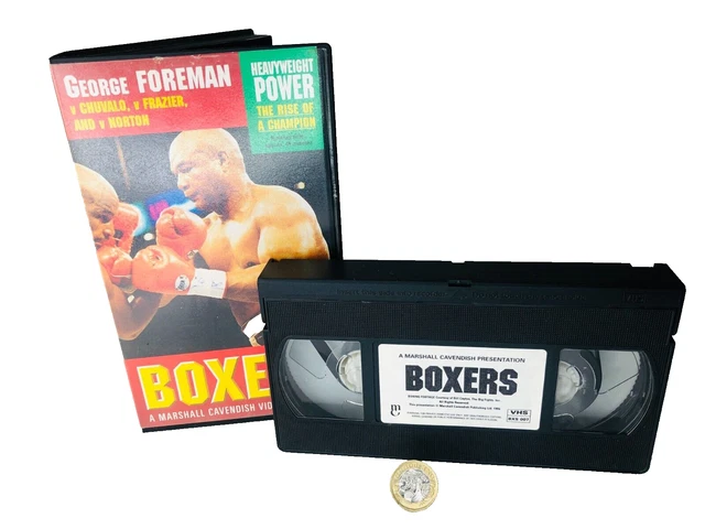 VHS VIDEO TAPE Boxers George Foreman Vintage Boxing bcs £7.80 - PicClick UK