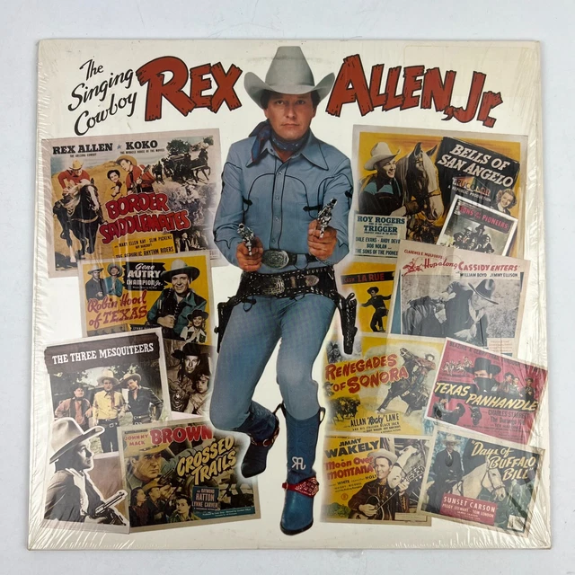 REX ALLEN JR - The Singing Cowboy vinyle album disque BSK-3671 EUR 10 ...