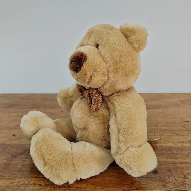 TOYS R US Teddy Bear Plush Soft Toy Bow Tie Animal Alley Brown £44.81 ...