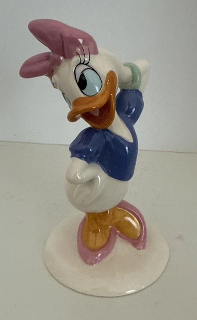 RARE ROYAL DOULTON DAISY DUCK Disney 70th Anniversary Mickey Mouse ...