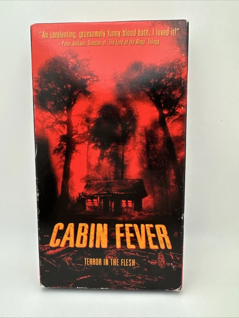 CABIN FEVER 2002 VHS Tested Rider Strong Jordan Ladd Eli Roth Horror ...