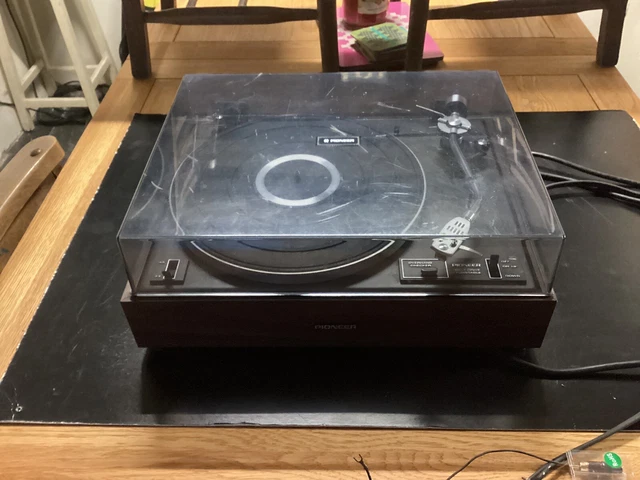 PIONEER TURNTABLE RECORD PLAYER PL- 120 Mark Two As Found Untested ...