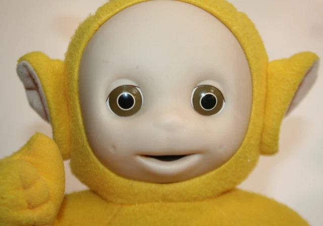 TELETUBBIES 16& TALKING Laugh & Giggle LAA LAA Yellow Plush Doll $24.97 ...