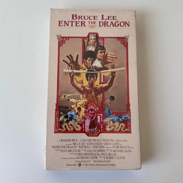 NEW! BRUCE LEE - ENTER THE DRAGON (VHS, 1993, Warner Brothers) SEALED! Kung Fu £26.33 - PicClick UK