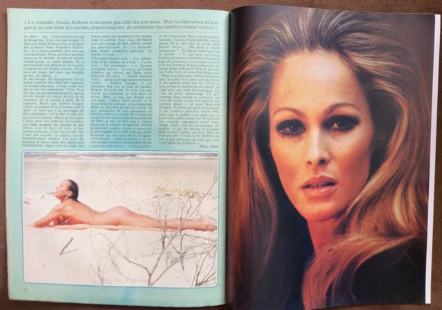 MAGAZINE CINÉMA PREMIÈRE N°19 - URSULA ANDRESS / PIERRE RICHARD (AOÛT ...