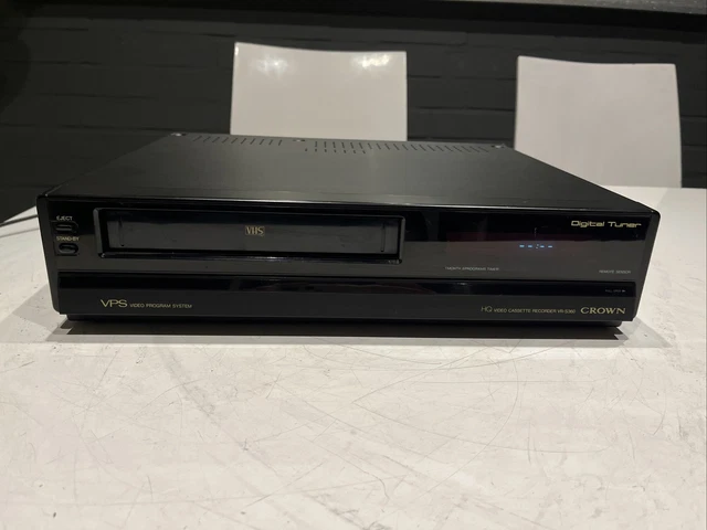 CROWN VR-S360 VHS Video Cassette Recorder -Bitte Lesen ! EUR 20,00 ...