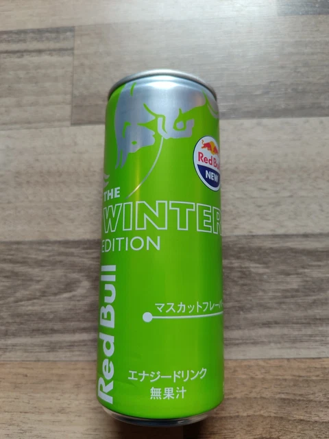 RED BULL WINTER Edition Muskat Green Grape Dose Voll Full 250ml Can ...