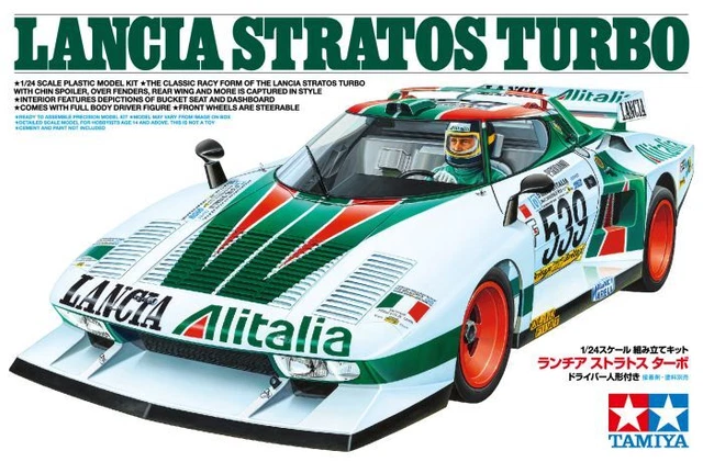 TAMIYA 1/24 LANCIA Stratos Turbo model car kit £25.99 - PicClick UK