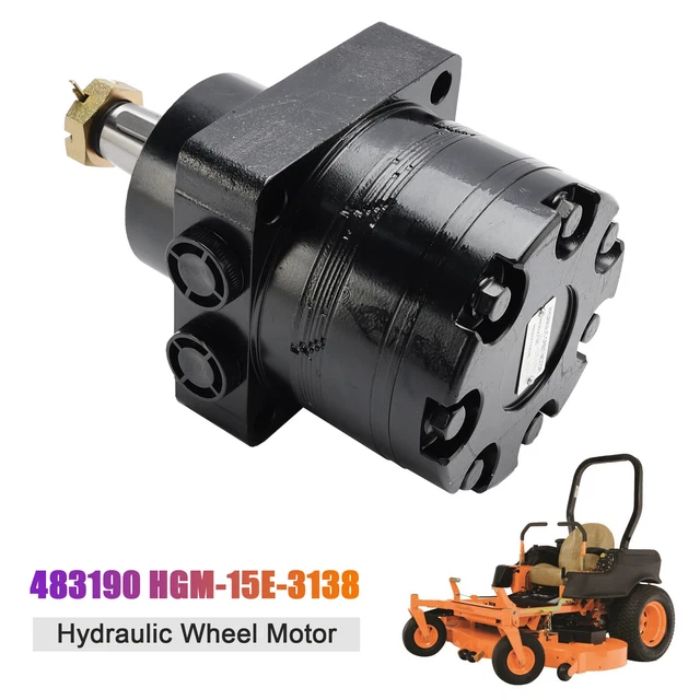 HYDRAULIC WHEEL MOTOR pour Scag 483190 Hydro Gear HGM-15E-3138 Ferris ...