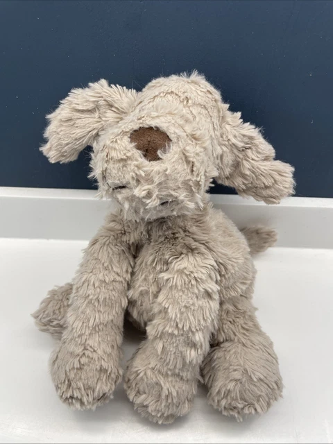 JELLYCAT FUDDLEWUDDLE PUPPY Dog Soft Toy Tan Brown Toffee 12" Plush £47 ...
