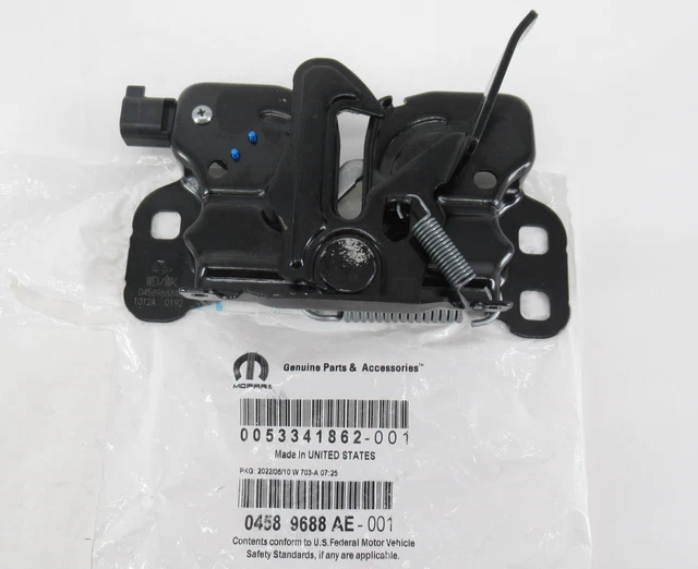 GENUINE MOPAR DODGE Jeep 4589688AE Hood Latch Lock 11-21 Durango Grand ...
