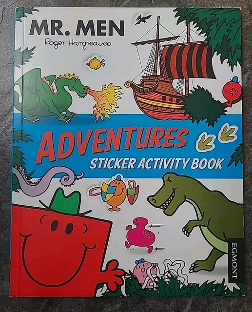 MR MEN ADVENTURES Sticker Activity Book Mr Men and Little Miss ...