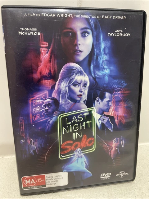 LAST NIGHT IN Soho Anya Taylor-Joy - DVD - R2,4 $11.95 - PicClick AU