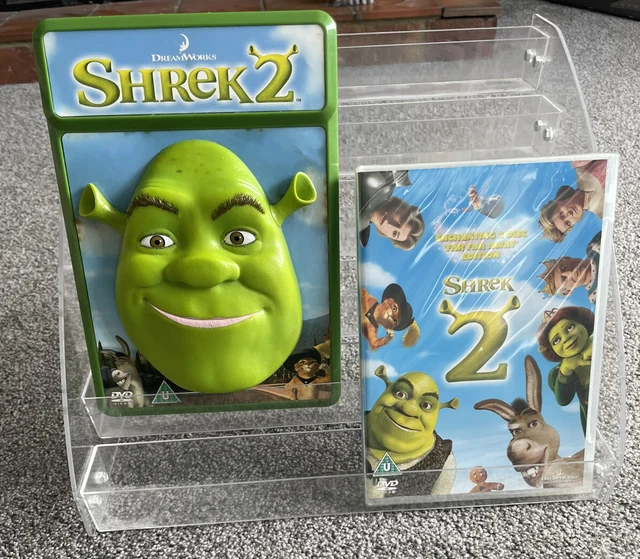 SHREK 2 SPECIAL 3D Face Box "Oozing Waxy Ears" Edition 2 Disc Set ...