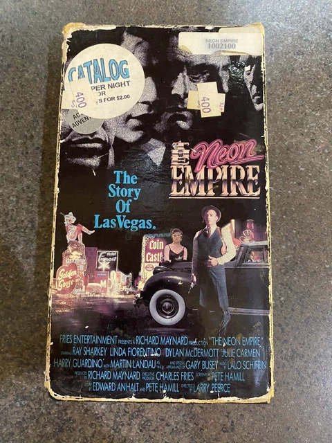 THE NEON EMPIRE VHS Thriller Ray Sharkey Gary Busey Nova Home Video ...