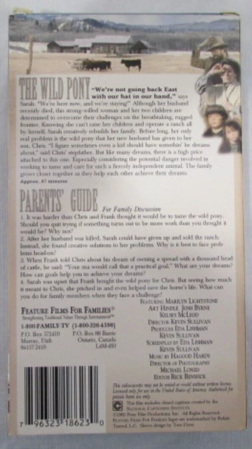 THE WILD PONY Feature Films for Families VHS Video Tape £6.22 - PicClick UK