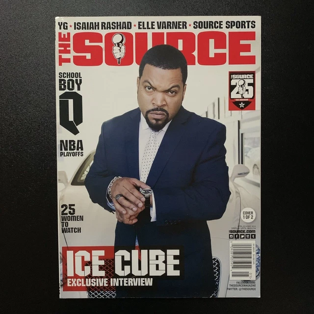 ICE CUBE THE Source 25 YEAR ANNIVERSARY Magazine APRIL 2014 £20.39 ...