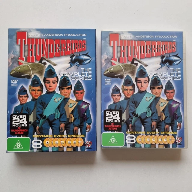 THUNDERBIRDS : THE Complete Series (DVD 8-Disc) PAL Region Free (Gerry ...