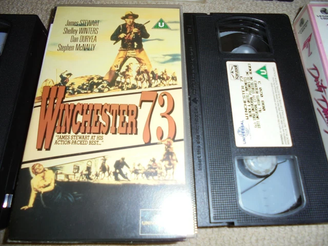 WINCHESTER '73 CLASSIC JAMES STEWART WESTERN VHS £3.50 - PicClick UK
