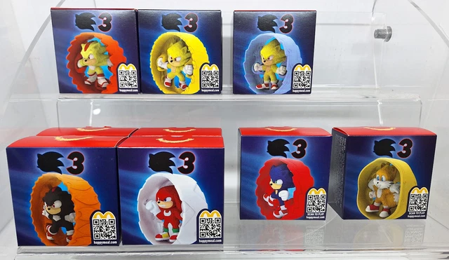 MCDONALD'S HAPPY MEAL Sonic 3 The Hedgehog 2025 Mccafe Choose £7.08 - PicClick UK