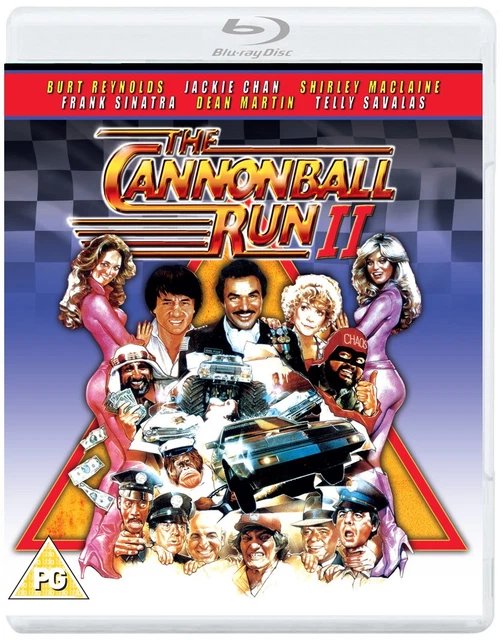THE CANNONBALL RUN II (Blu-ray) Sammy Davis Jr. Jackie Chan Telly ...