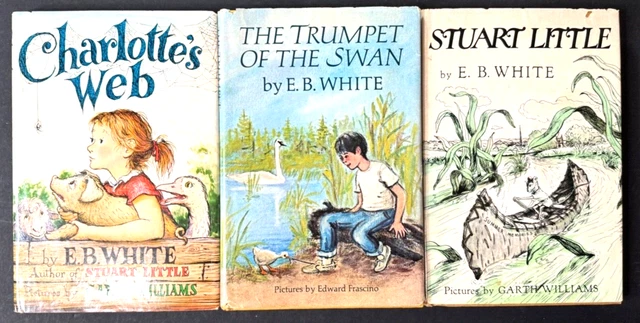 VINTAGE: E. B. WHITE Charlotte's Web The Trumpet of the Swan Stuart ...