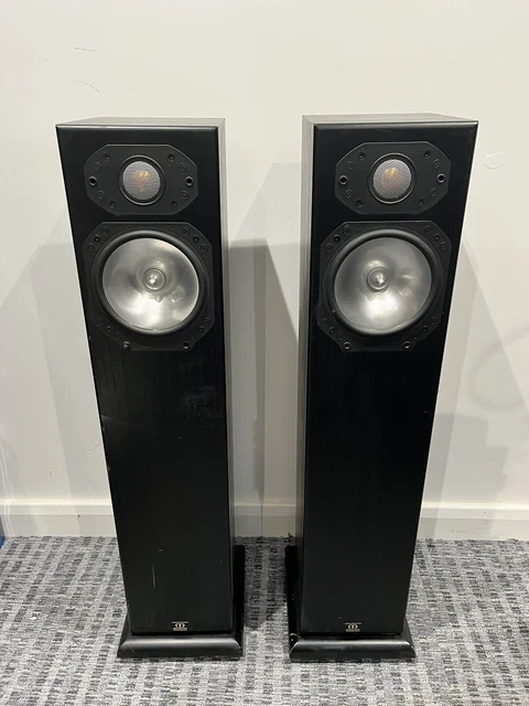 MONITOR AUDIO SILVER S5 Floor Standing Speakers - Black £110.49 ...