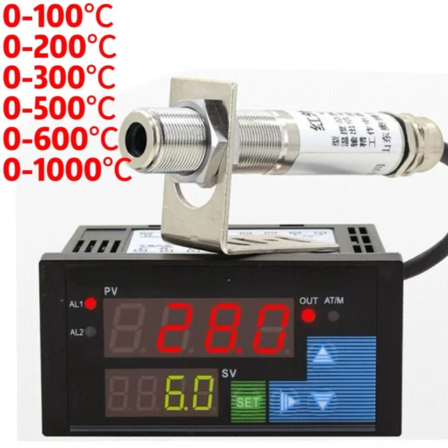 INDUSTRIAL ONLINE NON-CONTACT Infrared Temperature Controller ...