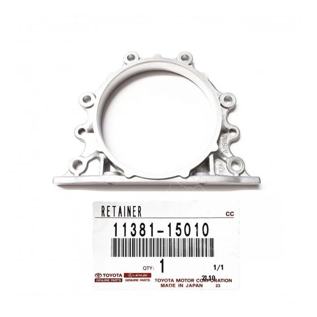 GENUINE TOYOTA REAR Engine Oil Seal Retainer For Corolla AE86 4AGE ...
