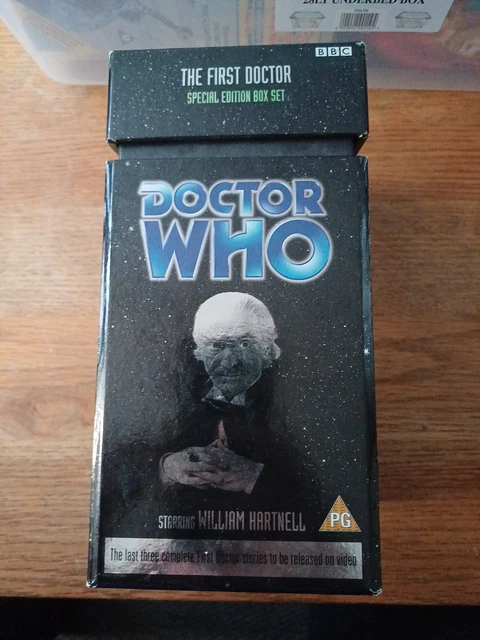 DOCTOR DR WHO VHS The First Doctor Boxed Set Time meddler sensorites ...
