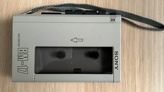 SONY DICTATOR BM-17 Cassette Player & Recorder £12.99 - PicClick UK