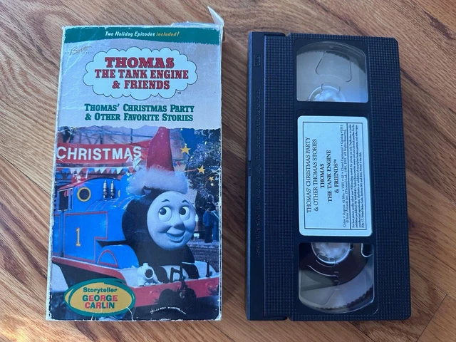 THOMAS THE TANK Engine & Friends THOMAS' CHRISTMAS PARTY VHS George ...