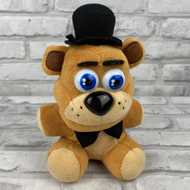 FIVE NIGHTS AT Freddy's Freddy Plush 7" FNAF Good Stuff 2017 Black Hat ...