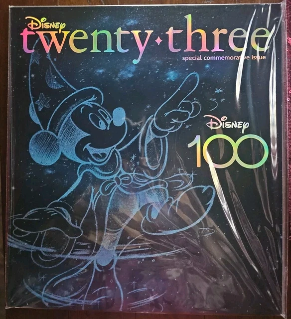 DISNEY D23 MAGAZINE Disney twenty-three Special Commemorative Issue ...