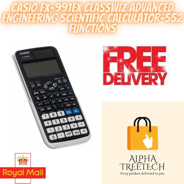Casio Fx 991ex Classwiz Advanced Engineering Scientific Calculator 552 Functions £28 99