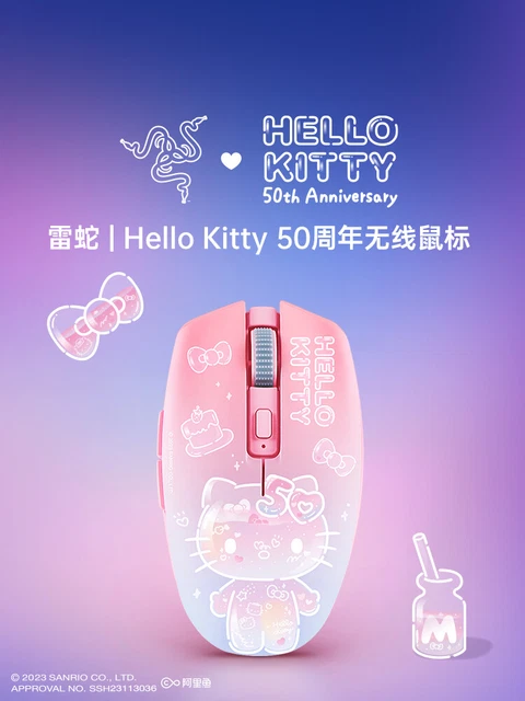 RAZER X SANRIO Characters Hello Kitty Orochi V2 Wireless BT Mouse hot £ ...