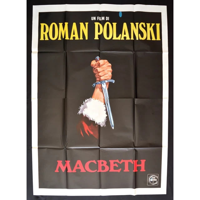 MANIFESTO MACBETH THE Tragedy Roman Polanski Jon Finch Martin Shaw A248 ...