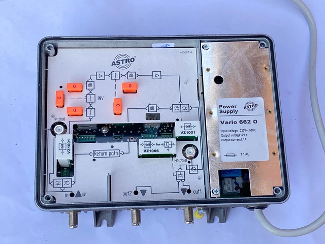 ASTRO VARIO 662 O Breitbandverstärker EUR 99,00 - PicClick DE