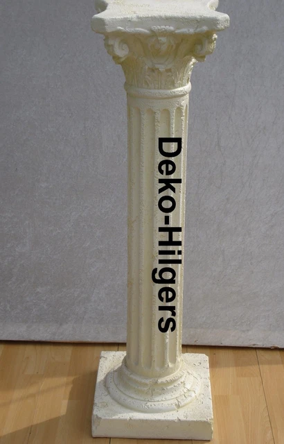 ANTIQUE COLUMN FLOWER Column Table Design Baroque Columns Stucco ...