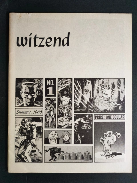 WITZEND RIVISTA,WOOD,FRAZETTA 1966 N.1 (cod.E9) EUR 170,00 - PicClick IT