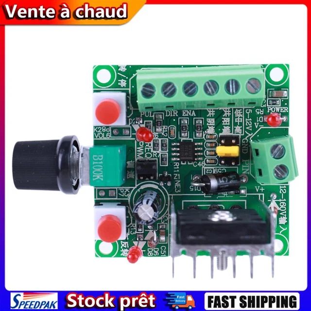 STEPPER MOTOR DRIVER Easy Controller Signal Generator Useful Speed ...