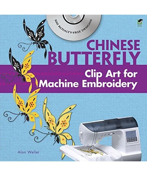 BUTTERFLY CLIP ART for Machine Embroidery, Alan Weller EUR 17,40 ...