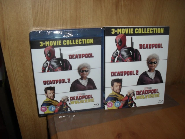DEADPOOL: 3-MOVIE COLLECTION (2024) [Blu-ray / Box Set] sealed £23.00 ...