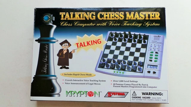 BOXED TALKING CHESS Master Krypton Systema £12.99 - PicClick UK