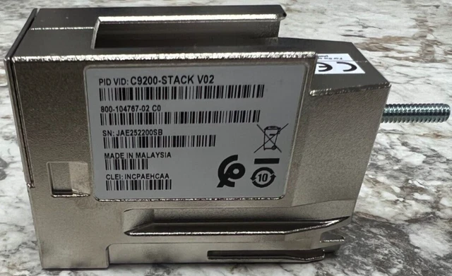CISCO CATALYST 9200 C9200-STACK V02 Stacking Module $110.00 - PicClick