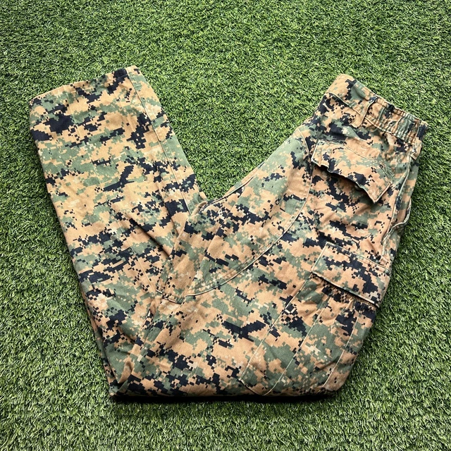 USMC WOODLAND MARPART Pants Mens Marines Camo MCCUU Medium Regular £38. ...