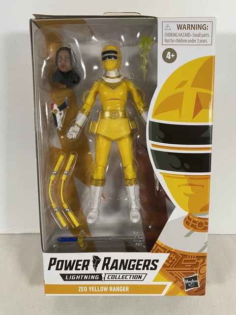 POWER RANGERS LIGHTNING Collection MMPR Zeo Yellow Ranger 6" Figure ...